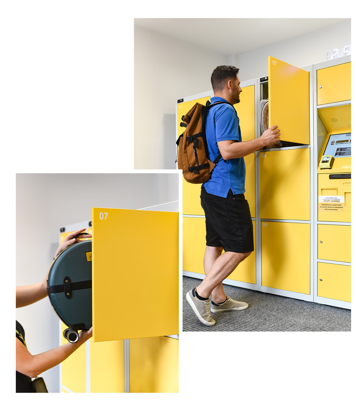 Yellow Lockers - Corfu Luggage Storage